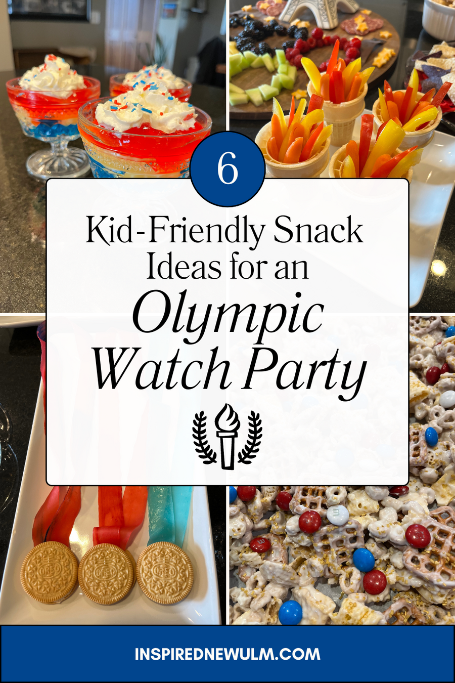 Kid-Friendly Olympic Watch Party or Patriotic Party Snacks – Inspired ...