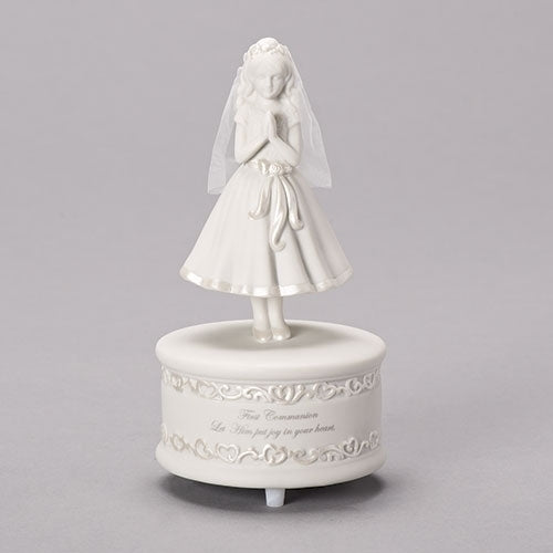 7.5" Musical Communion Girl Plays The Lord's Prayer #65498 – Inspired ...